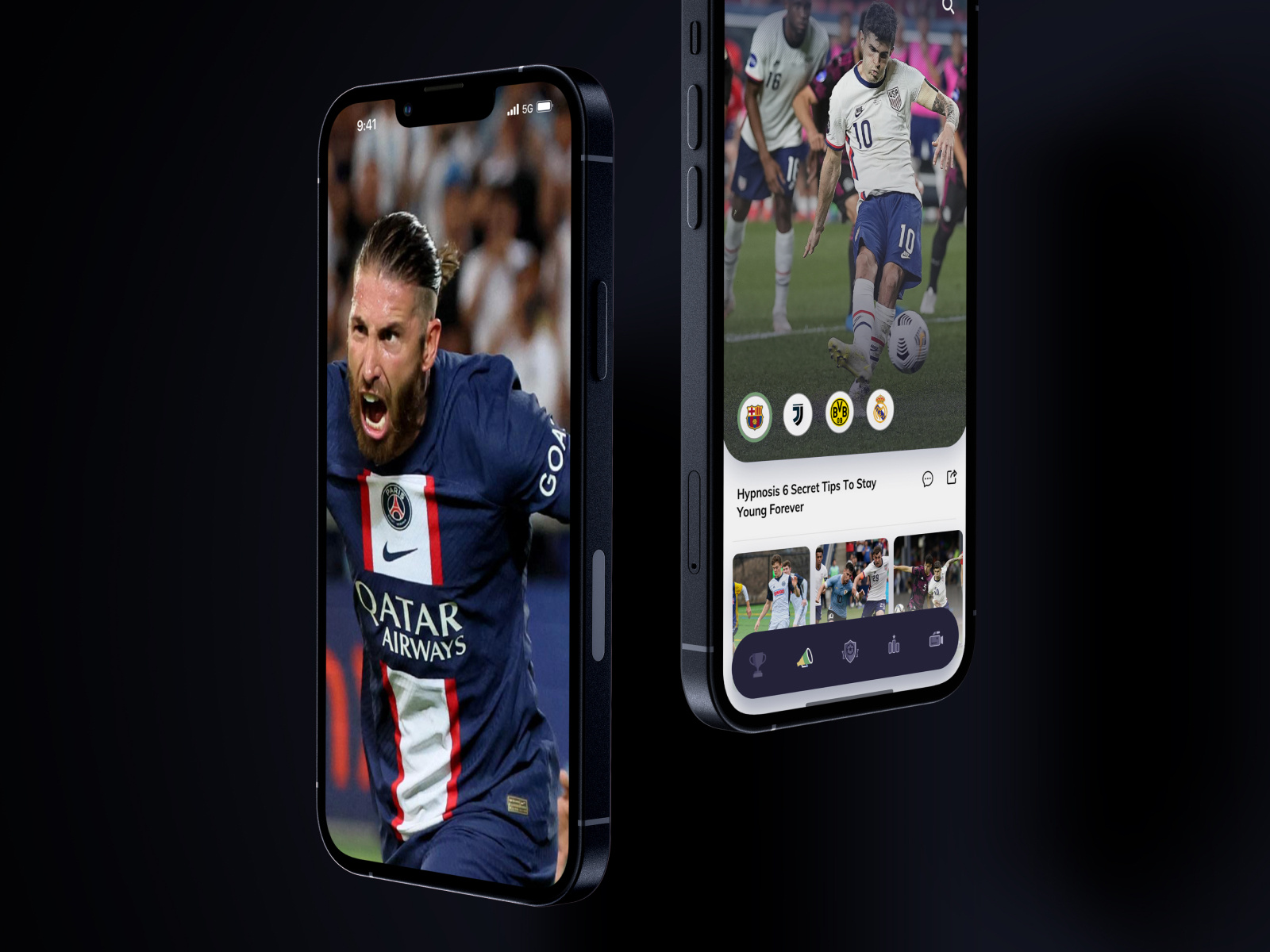 Football Soccer Live Score App Design– KurdGoal by Dannniel for Marcato ...