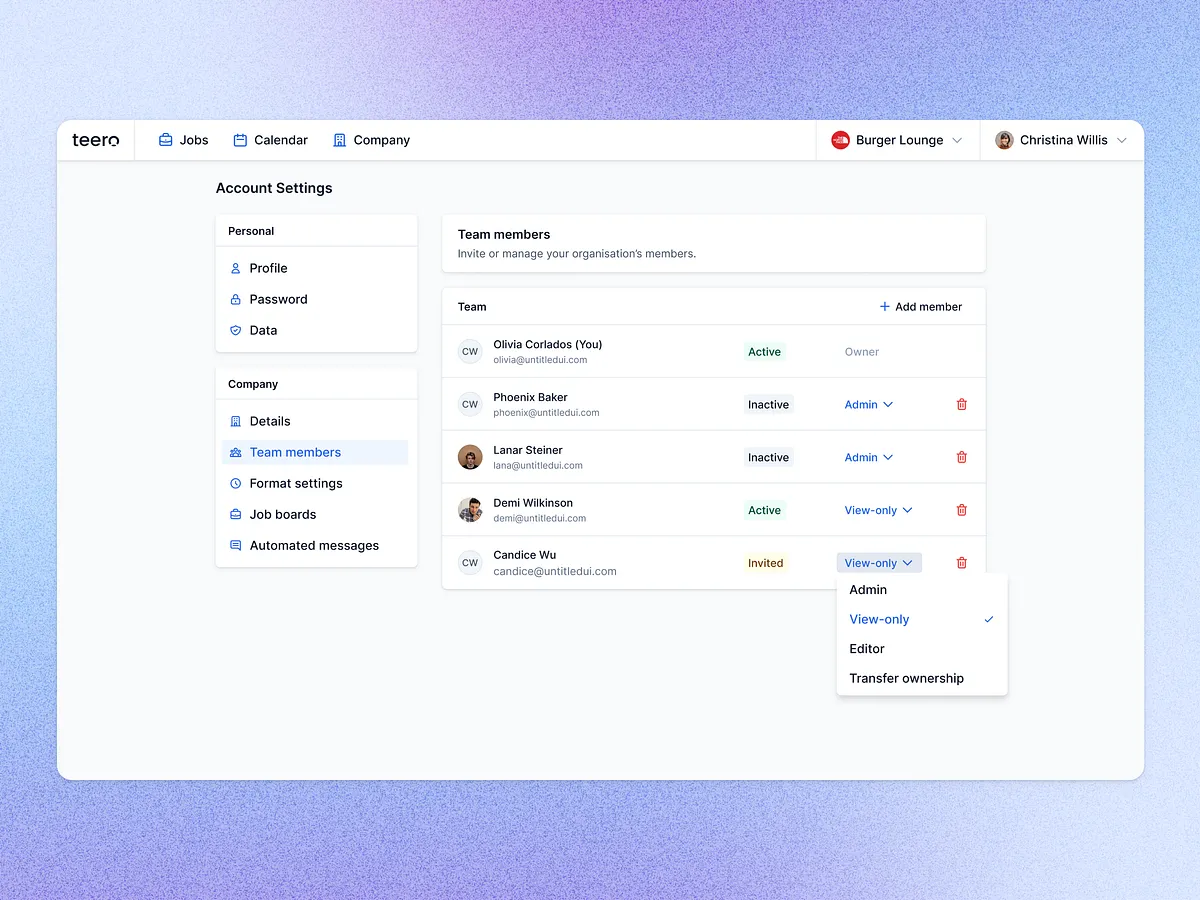 Browse thousands of Roles And Permission UI images for design ... Browse thousands of Roles And Permission UI images for design ...