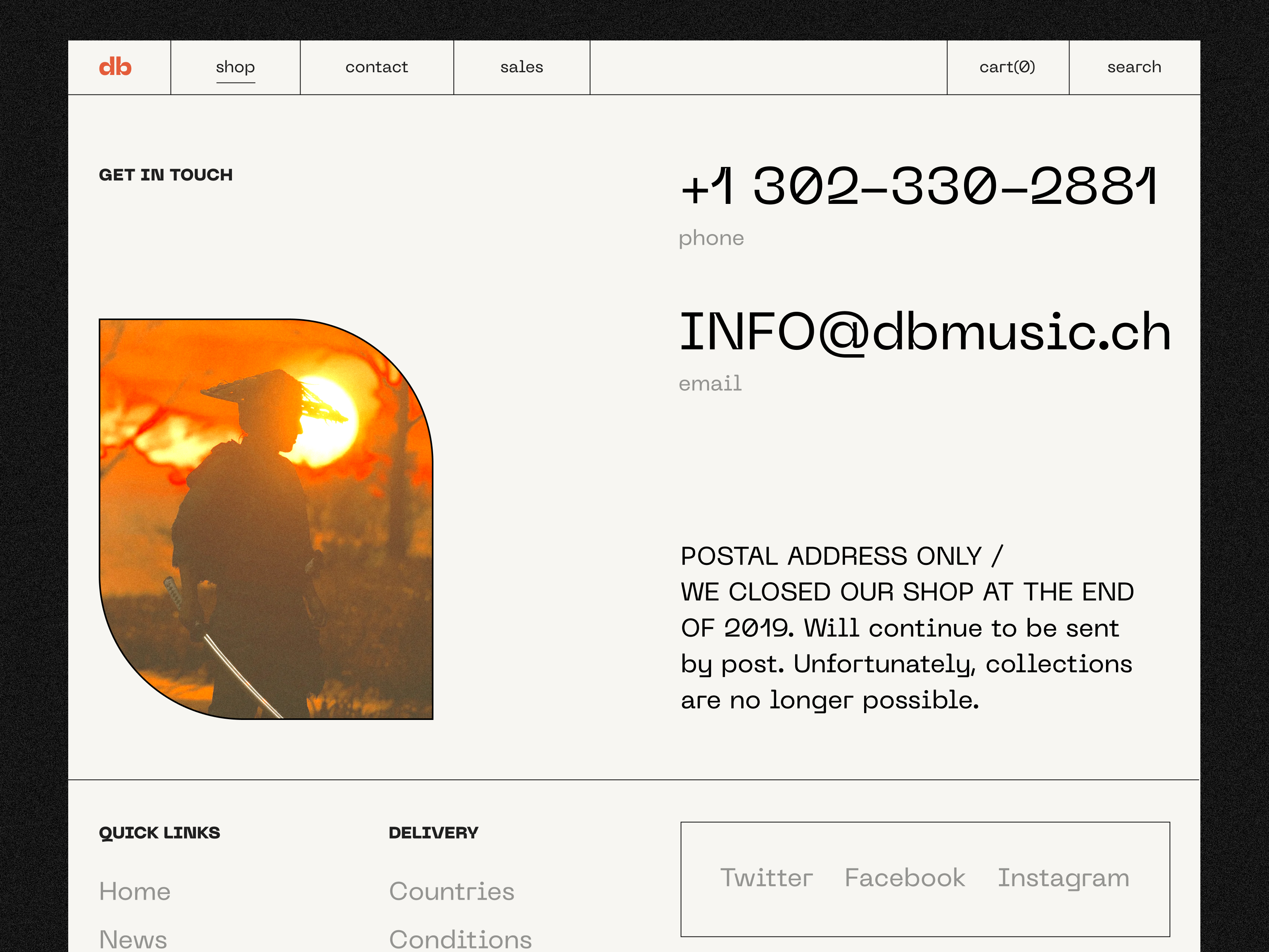 Music Store Website by Władysław for Zajno on Dribbble