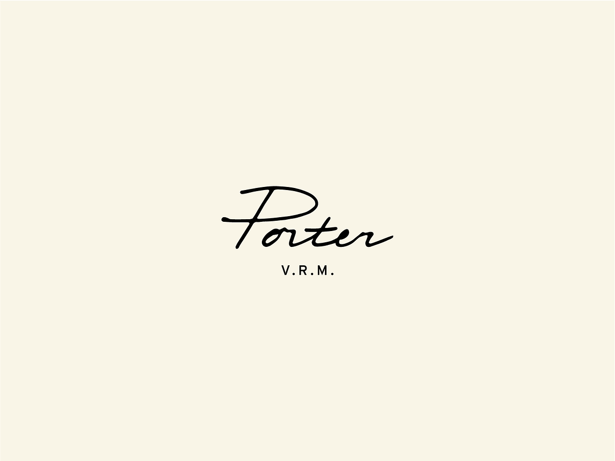 Porter by Saturday Studio on Dribbble