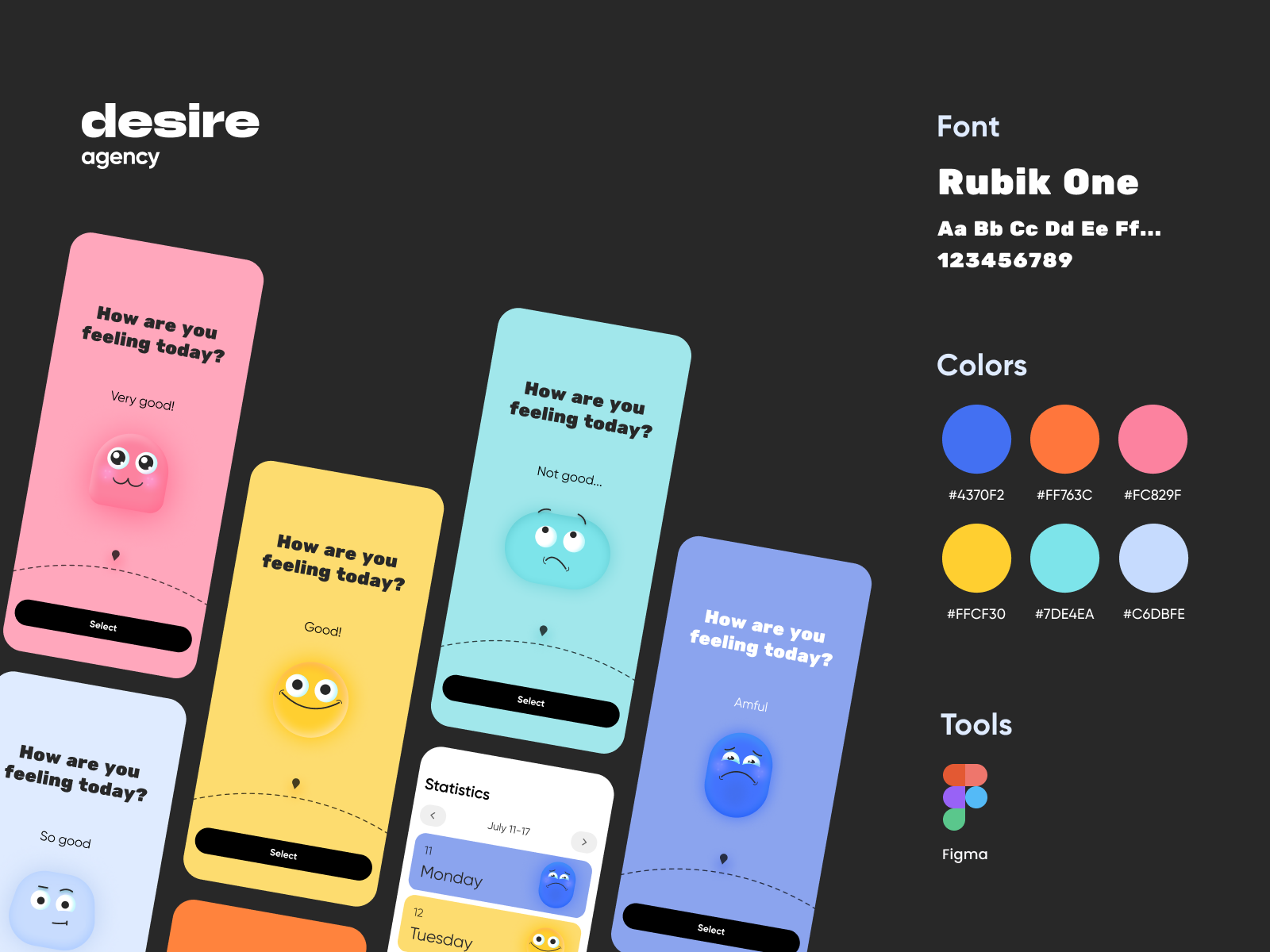 Mobile | Emotion by Desire Creative Agency for Desire Creative on Dribbble