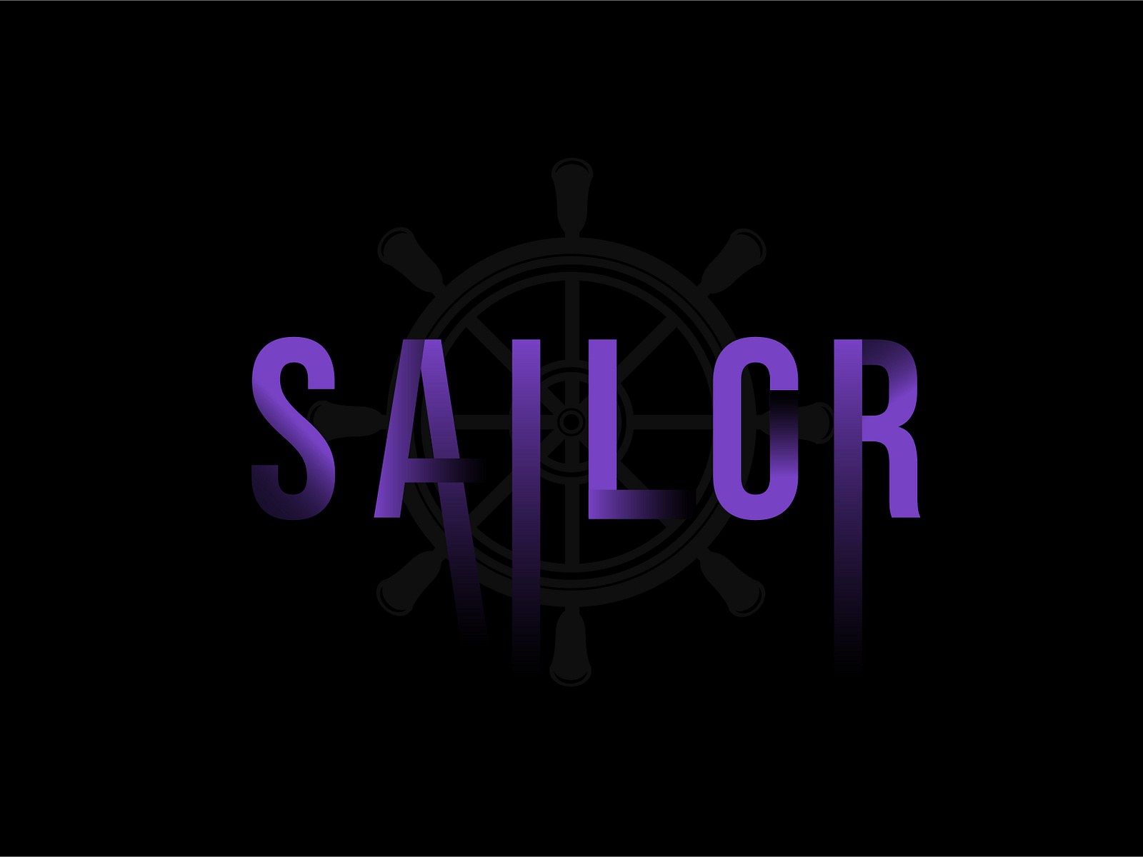Sailor word logo concept by Iftakhar Etu on Dribbble