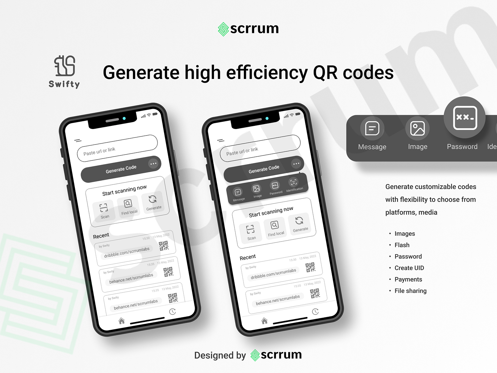 Swifty Home screen by Scrrum Labs on Dribbble