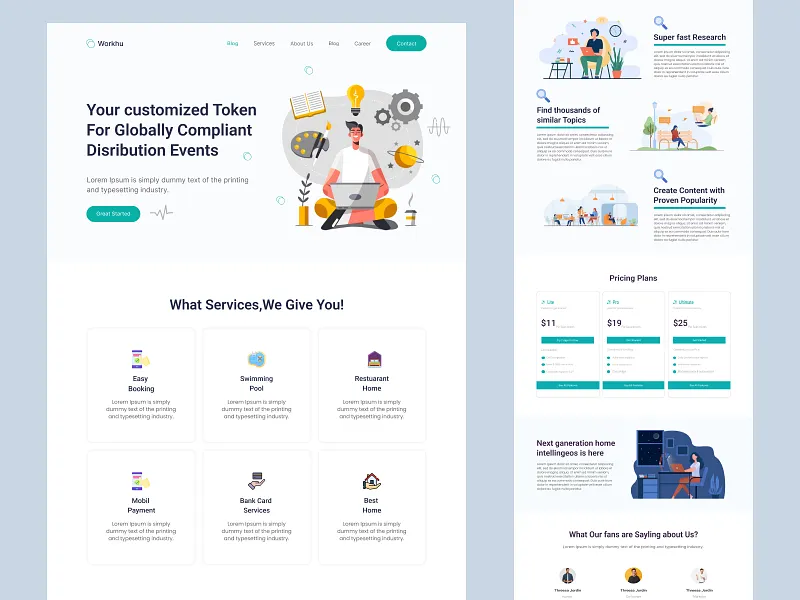 Futuristic Website designs, themes, templates and downloadable graphic ...