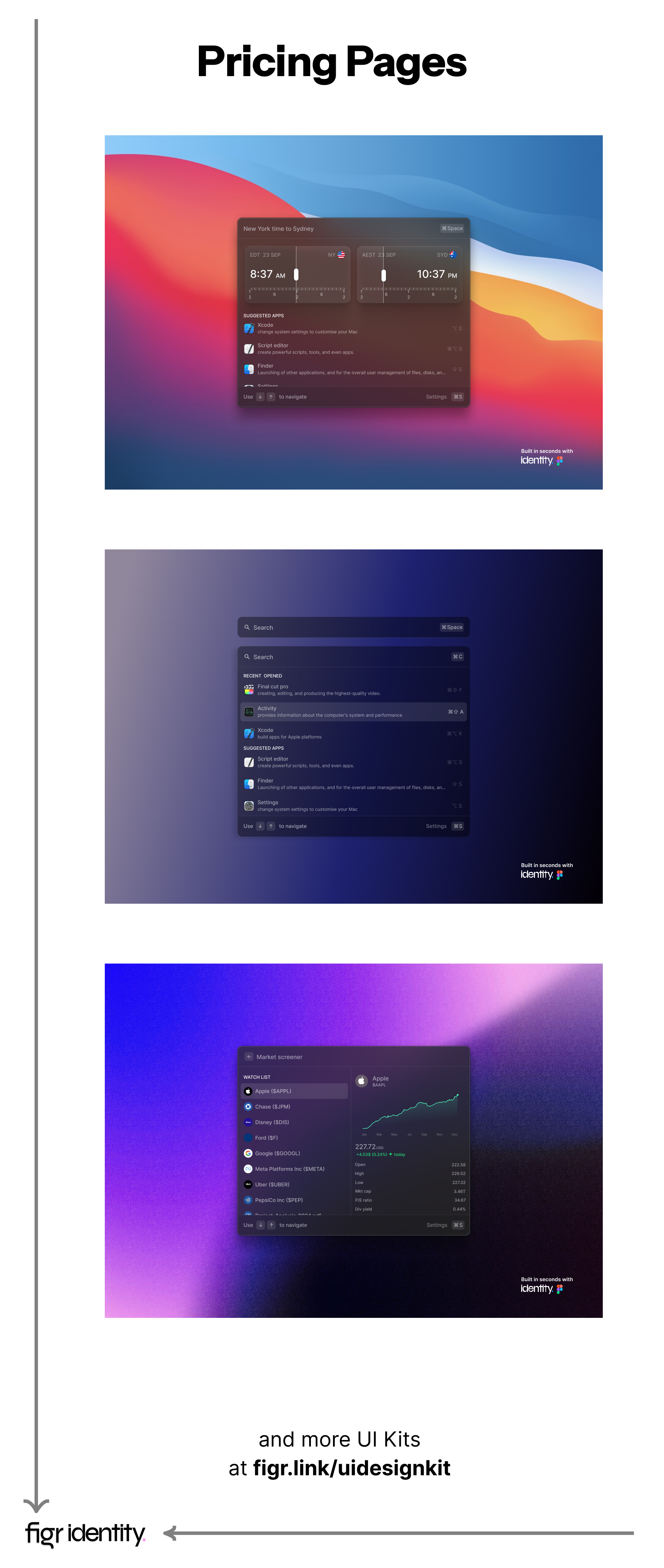 Make Command Menu UI your own by Figr Design on Dribbble