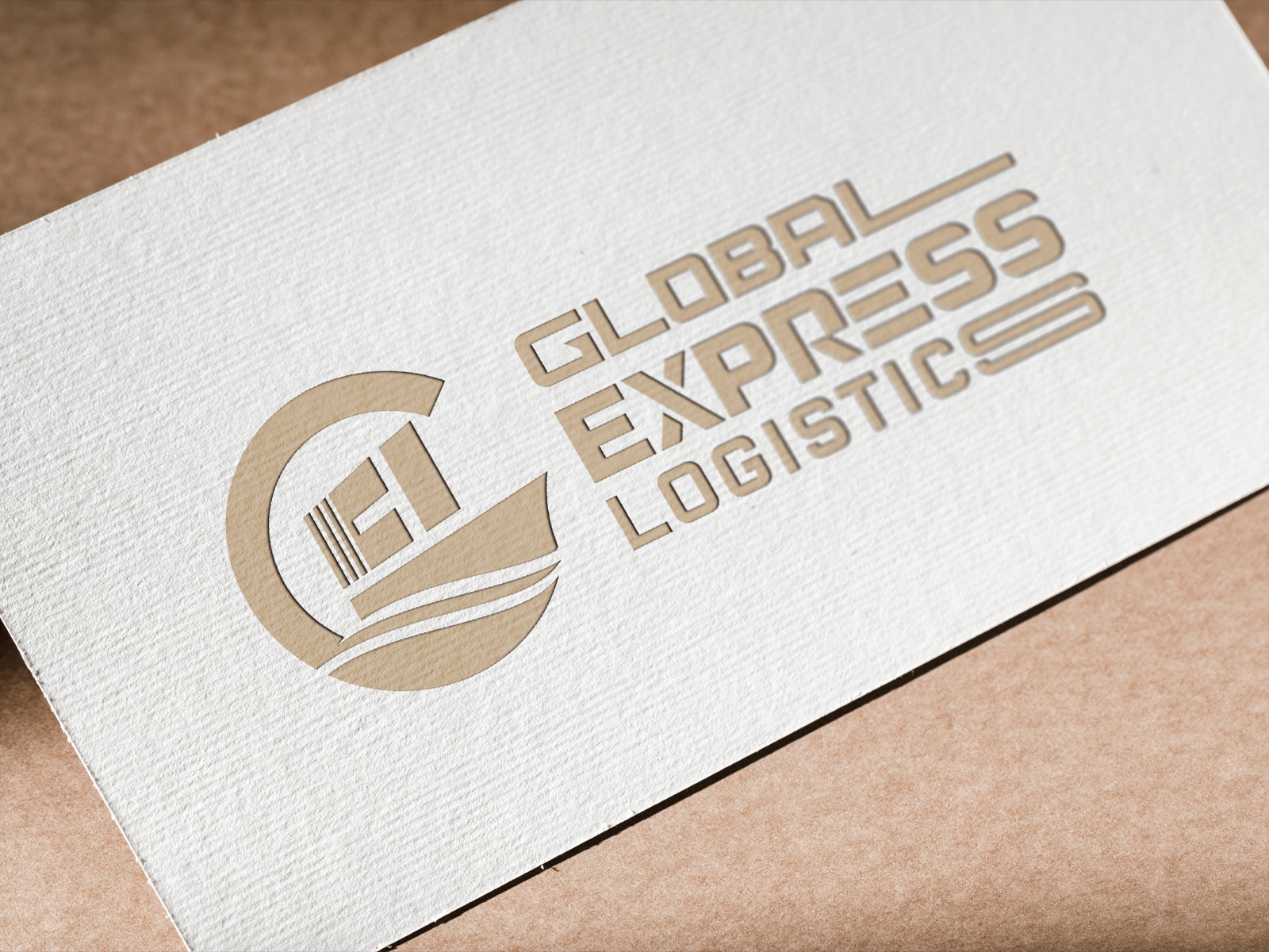 Global Express Logo & Visiting Card Design by Arabic Calligrapher on ...