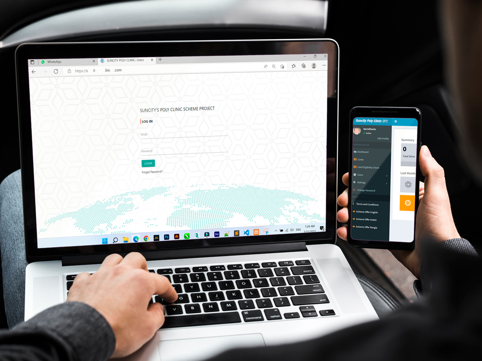 Web & Apps UI by Alamin Prodhania on Dribbble