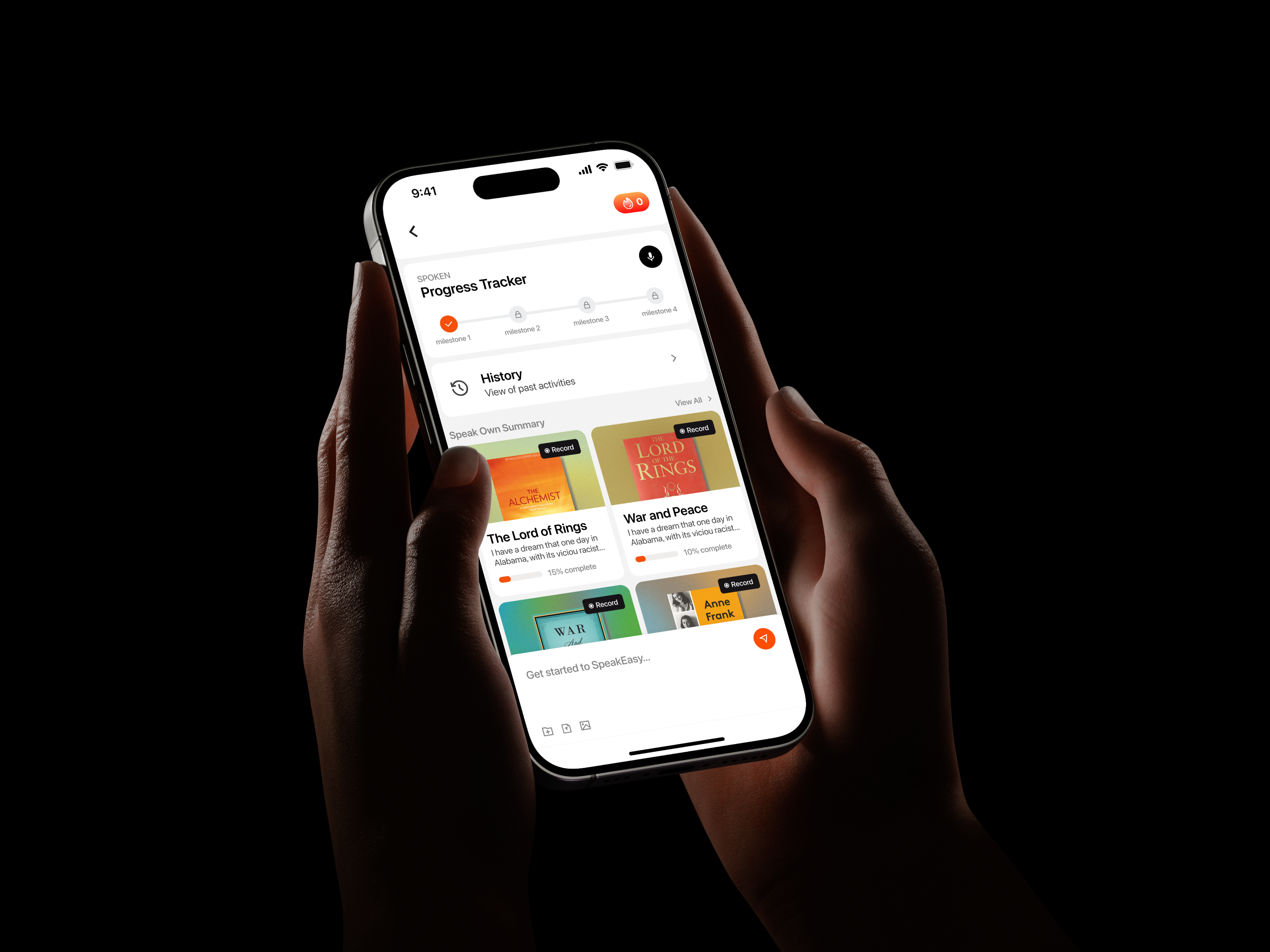 SpeakEase - Language Learning App Design | UI & UX Design by Shahid Miah UI UX Designer for ...