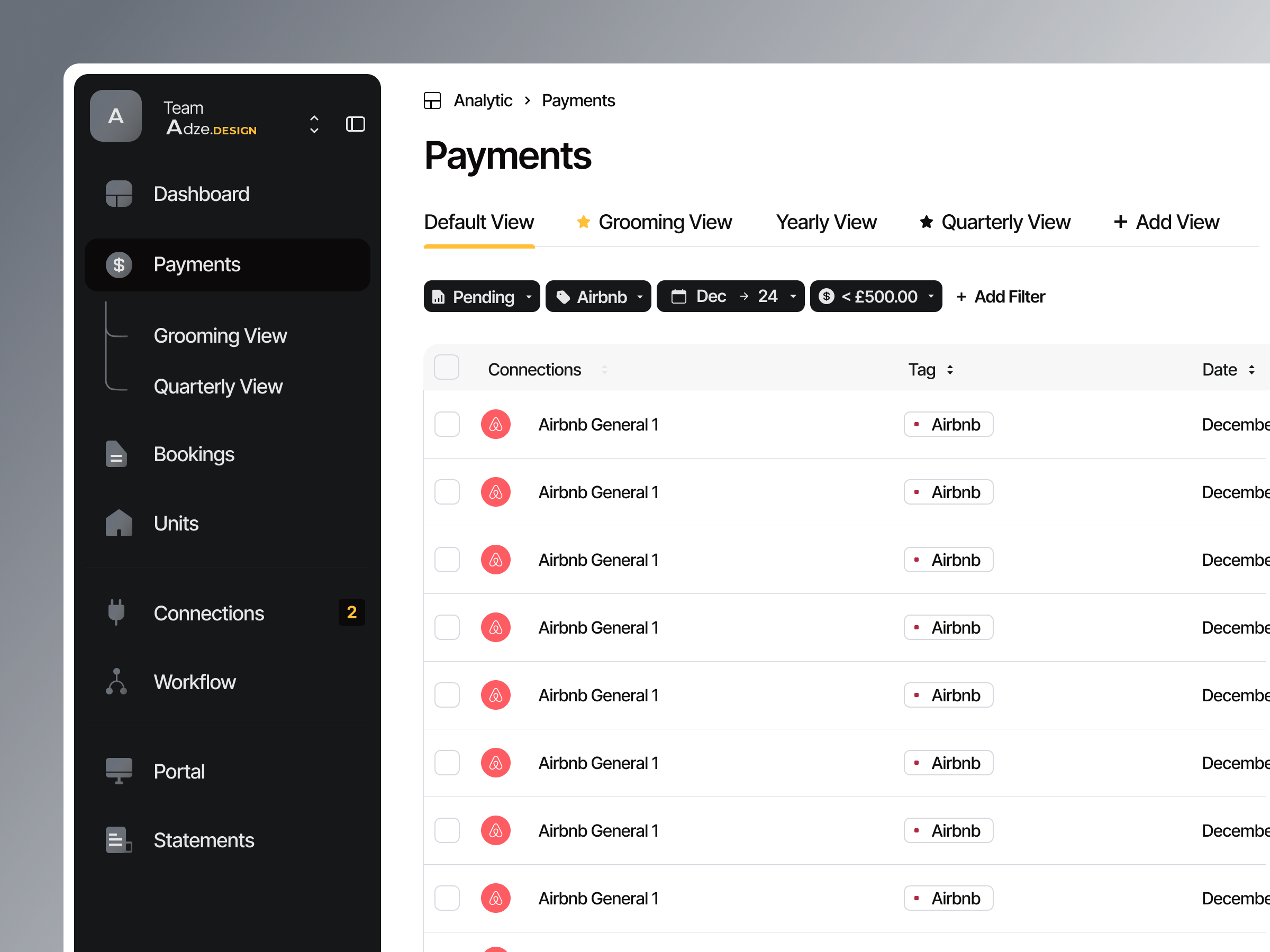 Finance Dashboard Concept UI by irakli talavadze on Dribbble