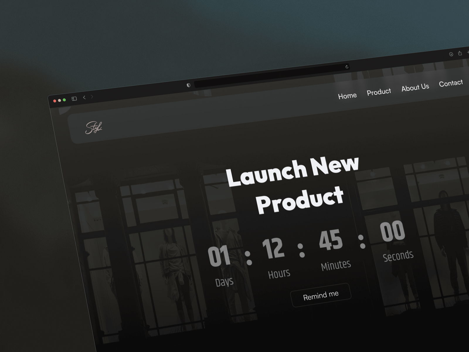Product Launch Countdown UI by awalidzan ahda on Dribbble