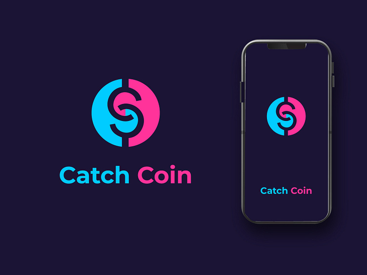 catch coin logo,app logo,coin logo,modern logo by Rafiul Sketch on Dribbble