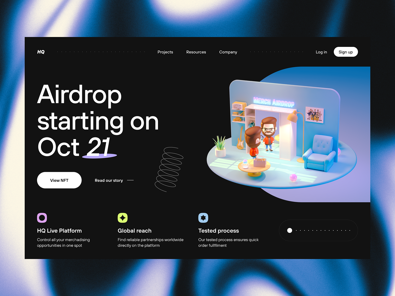 HQ - Interactive Carousel by Adrian Rusnac for Vivid Motion® on Dribbble HQ - Interactive Carousel by Adrian Rusnac for Vivid Motion® on Dribbble