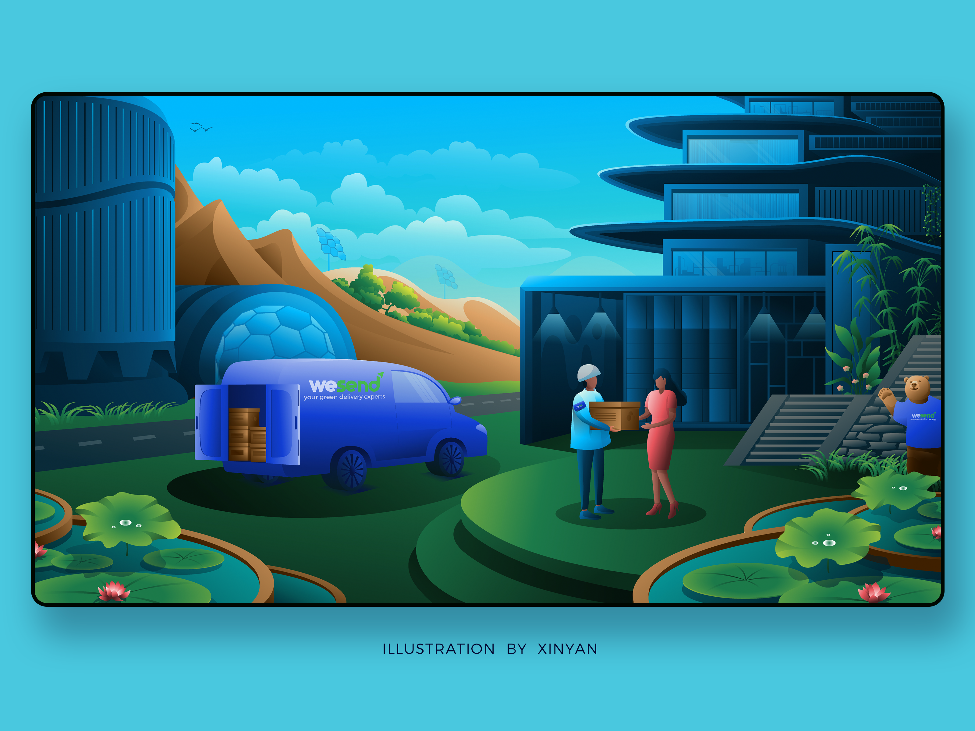 Hero Section Illustration designs, themes, templates and downloadable ...