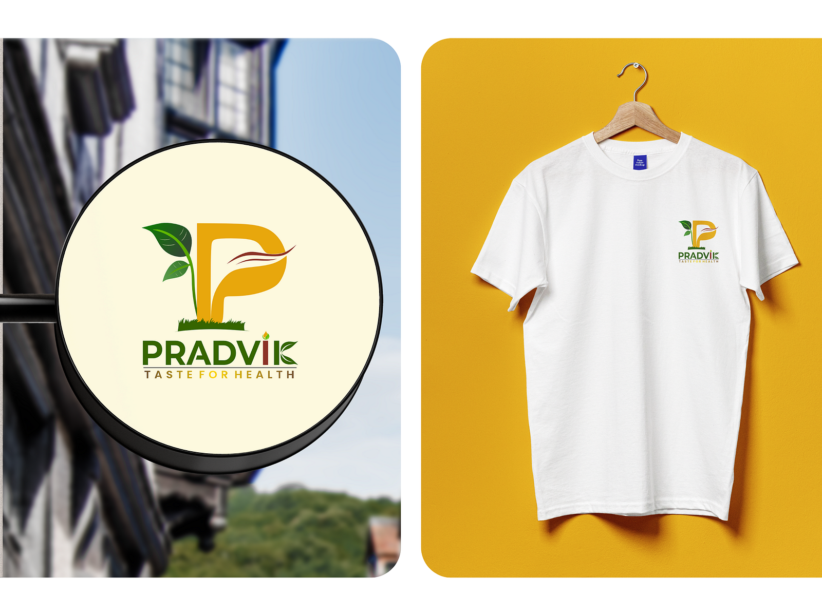 Pradvik – Nature-Inspired Branding & Merch Design by Adnan on Dribbble