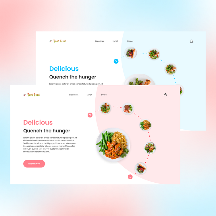 Food Web Design by Kahkeshan begum on Dribbble