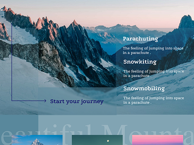 Majestic Mountains by Sadikshya Subedi on Dribbble