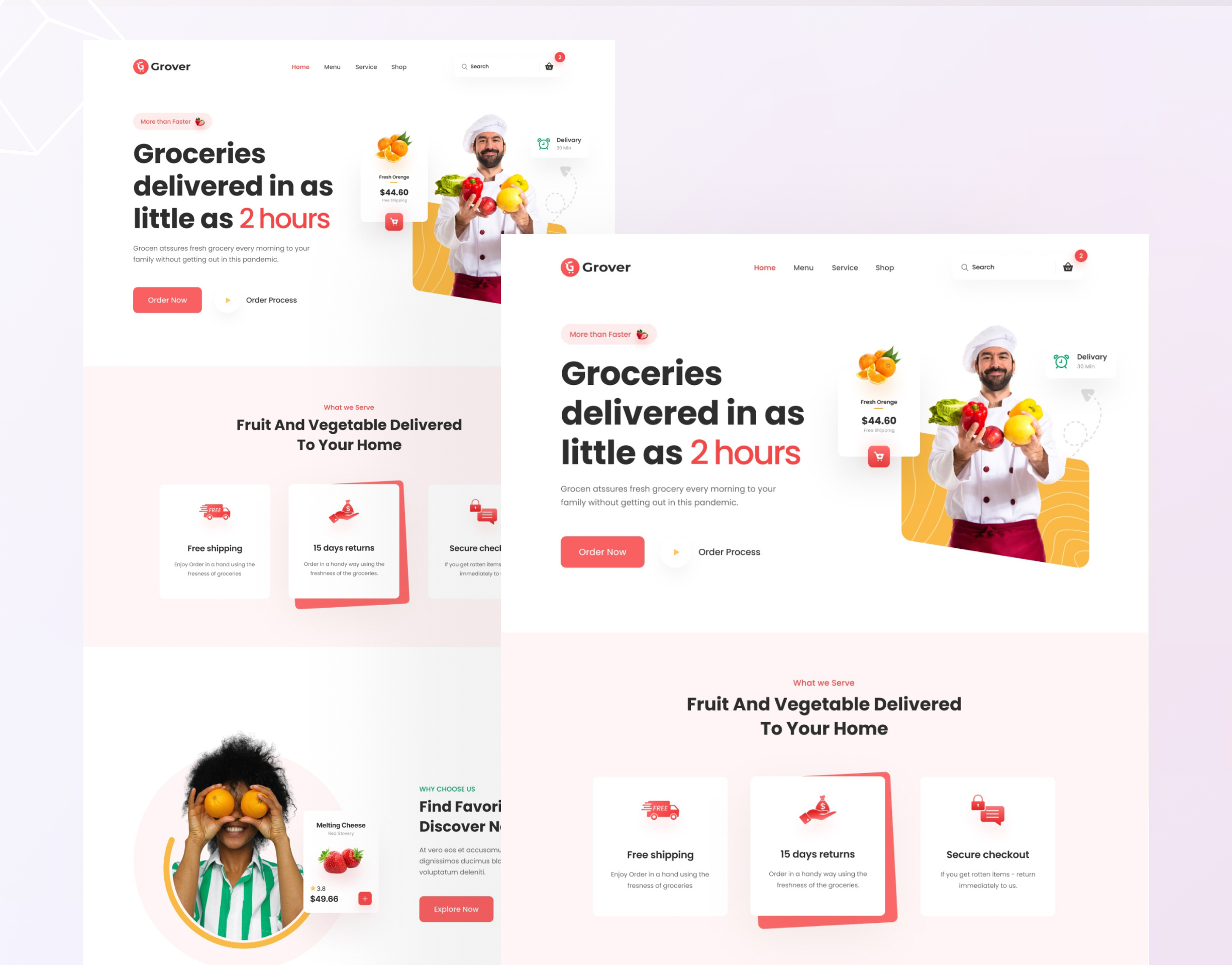 Food Delivery E-Commerce Web application by Fixer IT BD on Dribbble