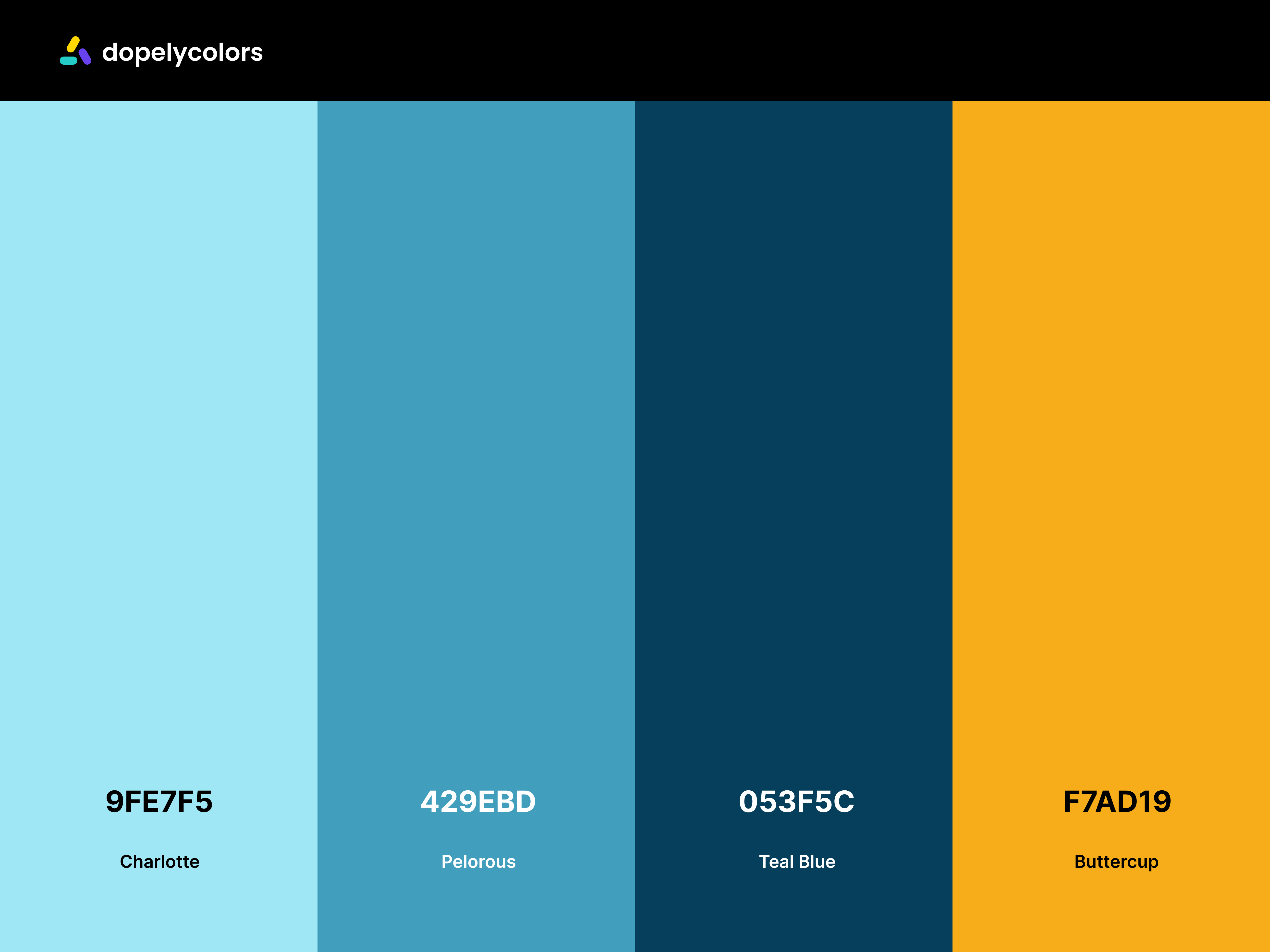 Daily Color Palette by Dopely on Dribbble