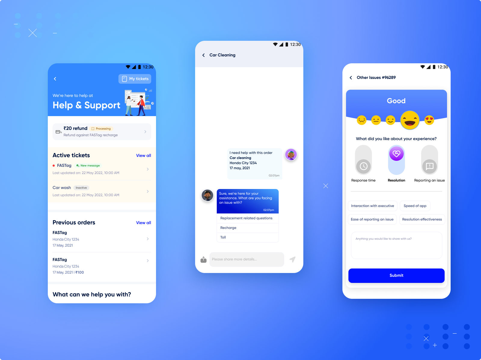 Help center by Surbhi Sardana on Dribbble