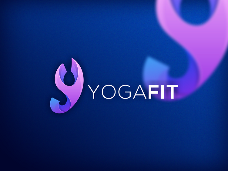 YogaFIt Logo by Artery Design by ArteryS on Dribbble