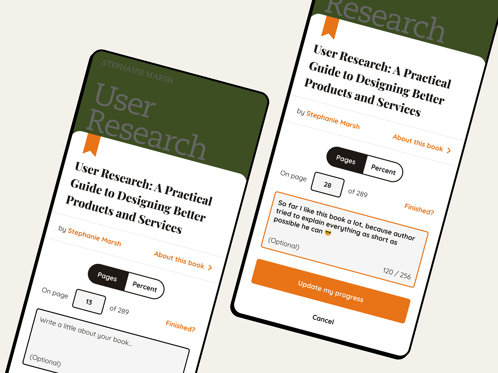 📚 Goodreads redesign [Track your reading progress] by Hossein ...