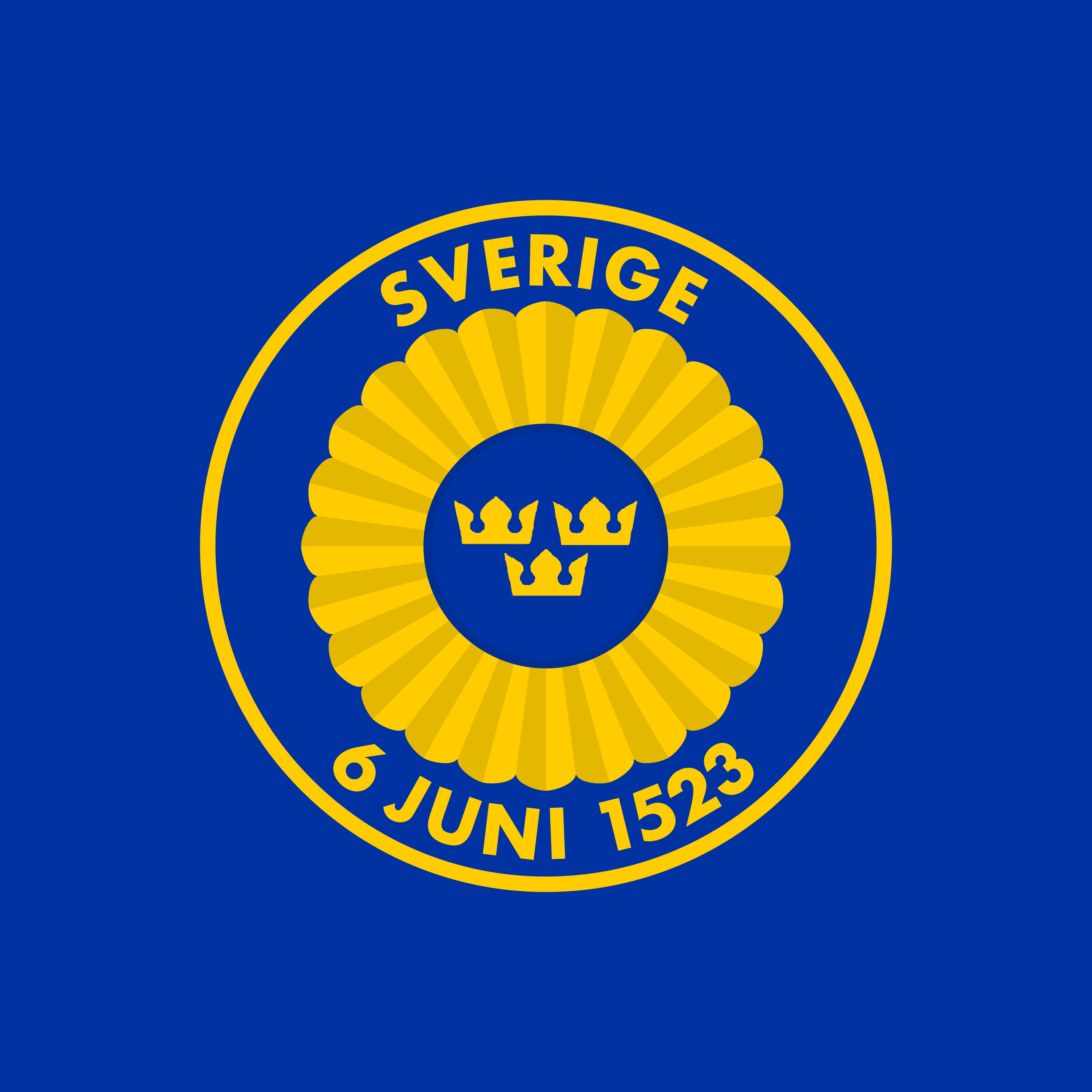 Sverige (Sweden) by Scott Verchin on Dribbble