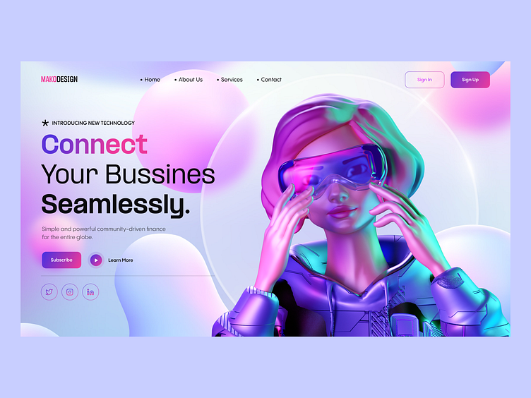 Improve Your Technology by Mako Tsereteli on Dribbble