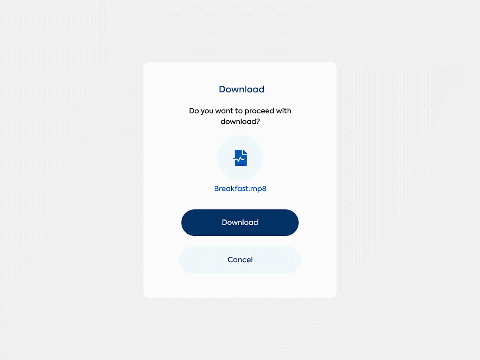 Download modal by Kabir Anifowose on Dribbble