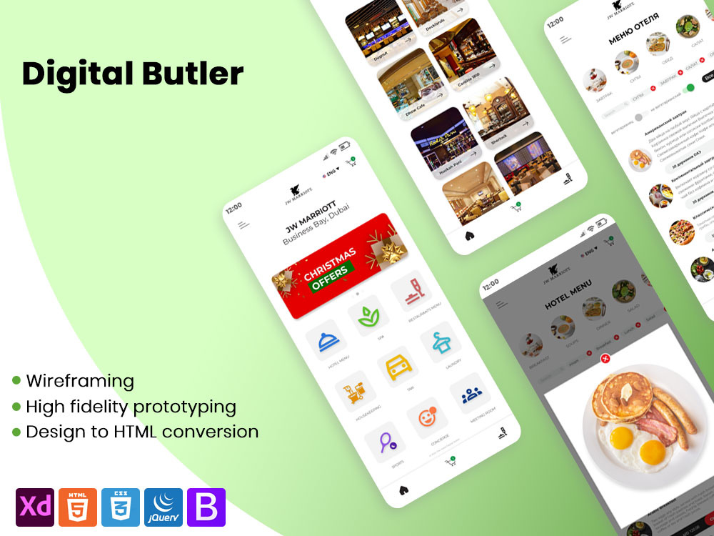 Digital Butler by Saira on Dribbble