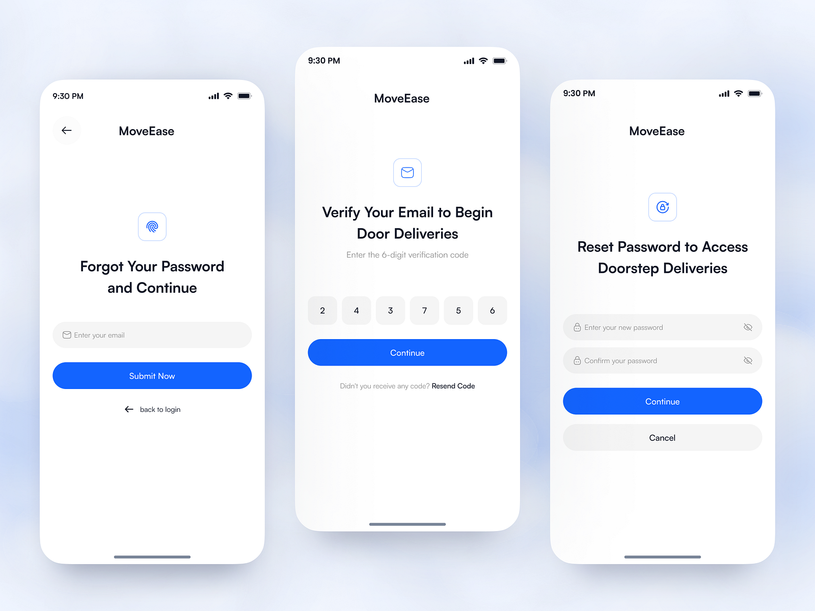 Forgot Password Screen Smooth Recovery By Mehedi Hasan On Dribbble