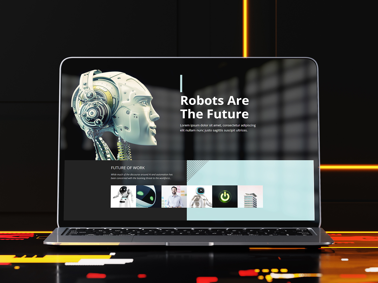 Laptop Screen Scene Mockup PSD by StreetD on Dribbble