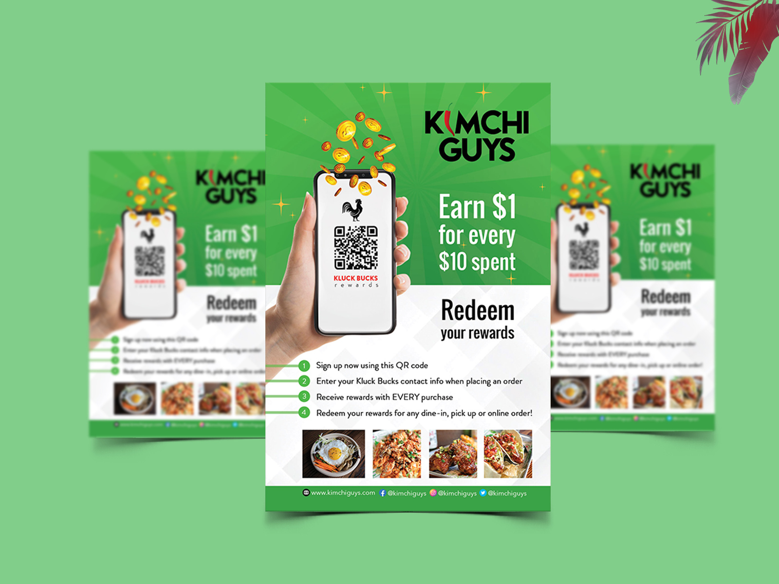 Kimchi Guys Event Flyer Design by Zubairr Mahmud on Dribbble
