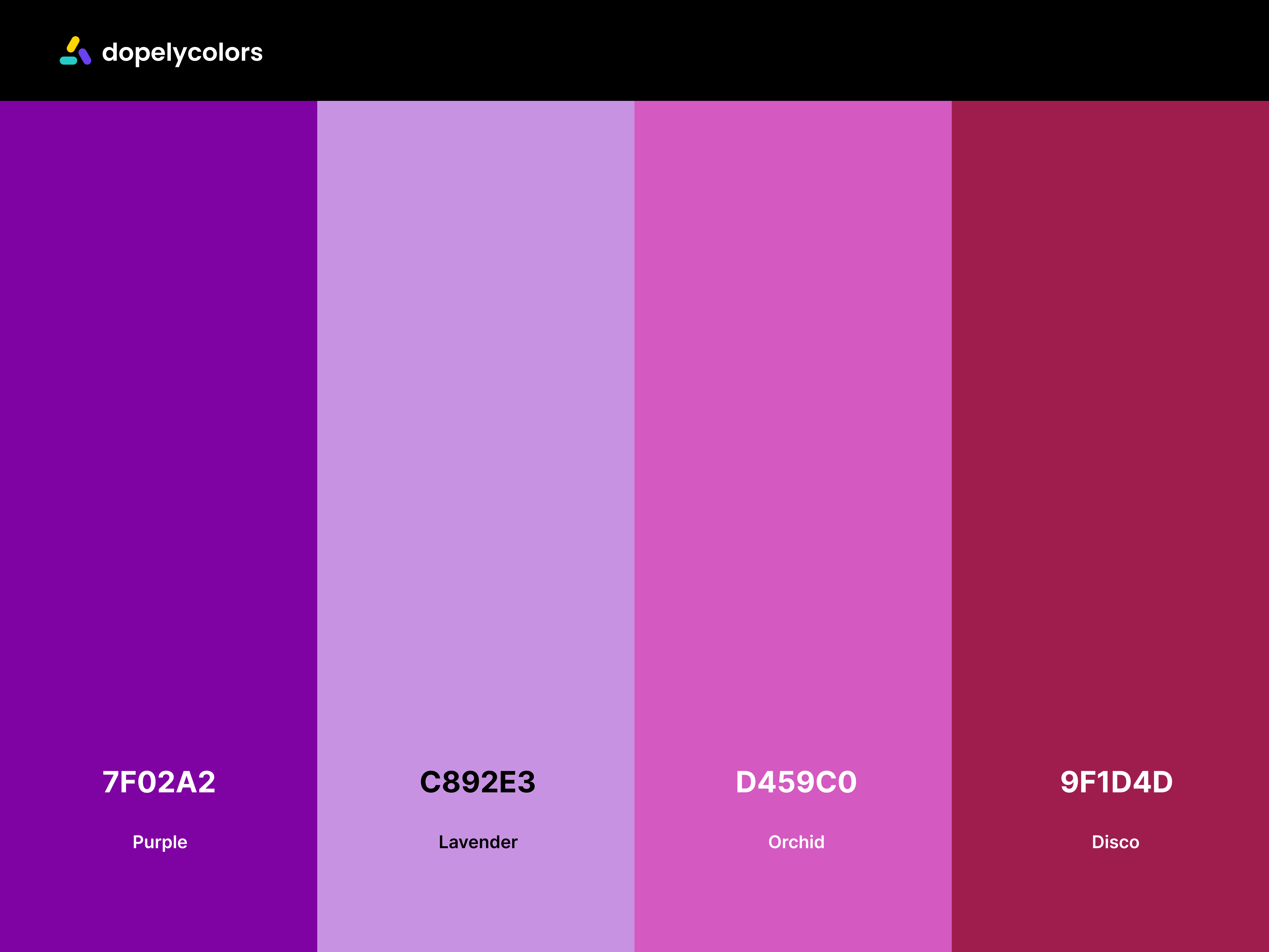 Daily Color Palette by Dopely on Dribbble
