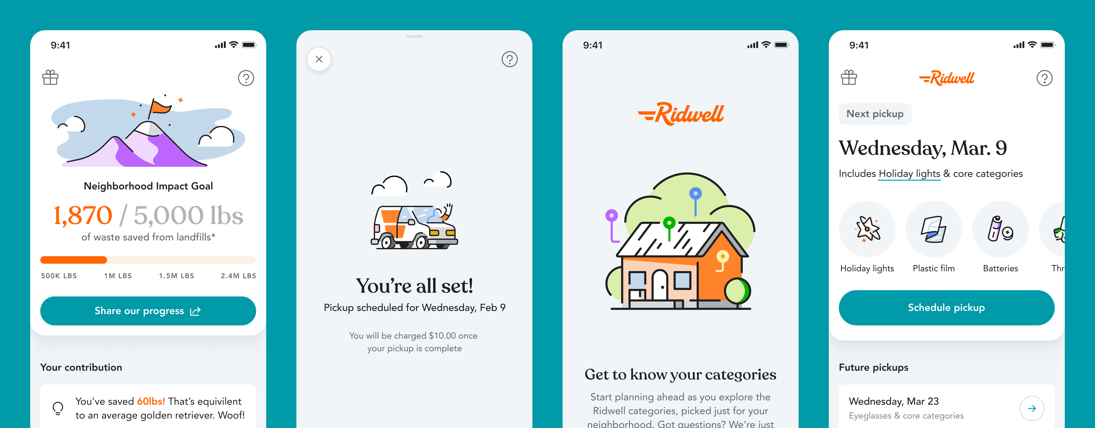 Ridwell Illustrations by Noah Jacobus on Dribbble