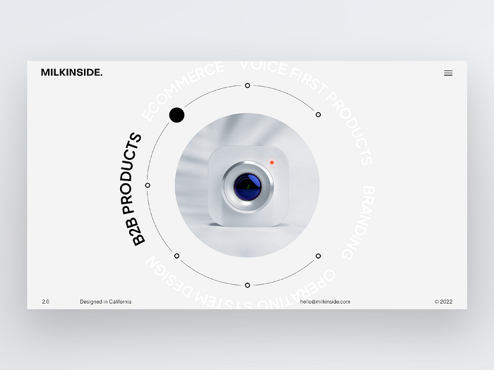 Milkinside web site 2021 by Gleb Kuznetsov for Milkinside on Dribbble