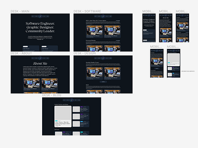 Personal Website Redesign by Jayden Pereira on Dribbble