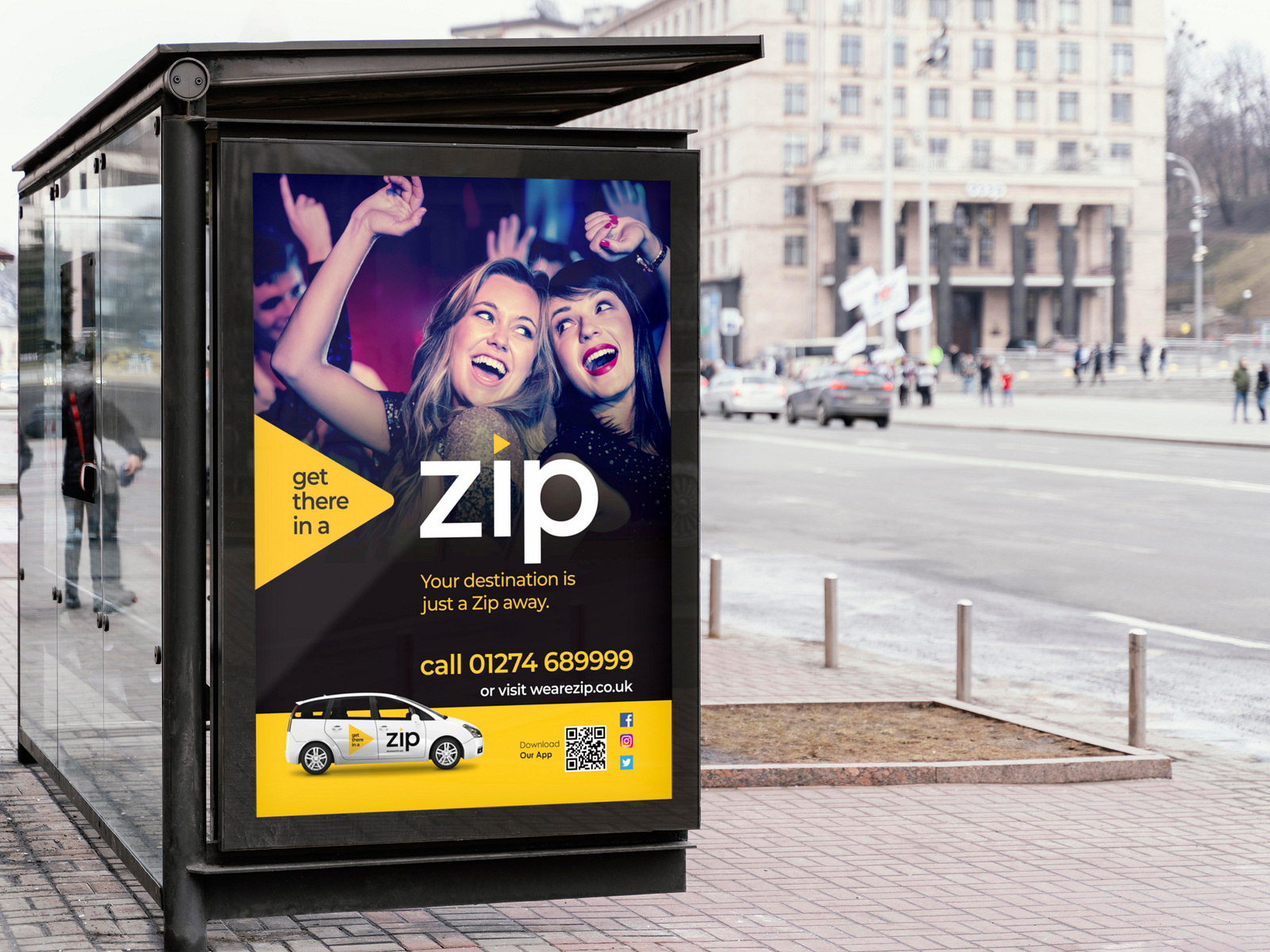 Poster Design For ZIP by Shinderpal Singh on Dribbble