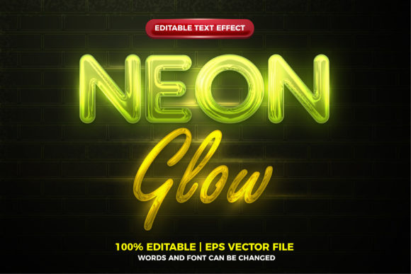 Neon Glow Text Effect by DafitYusup on Dribbble