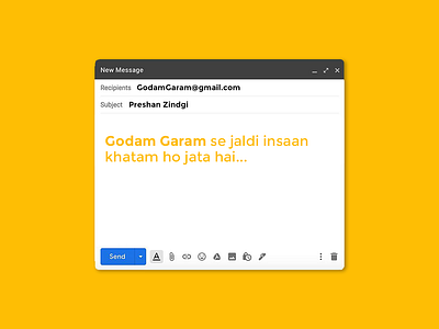 Godam Garam by shlok jain on Dribbble