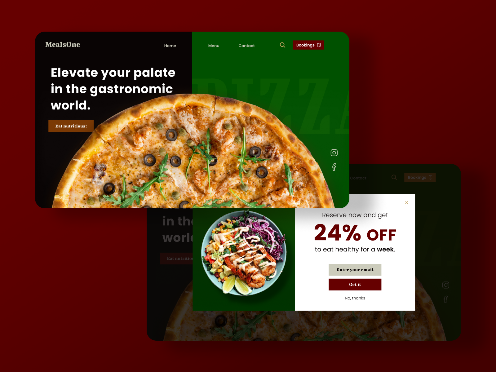 Pop-Up / Overlay by Xiomara Mio Sangay on Dribbble