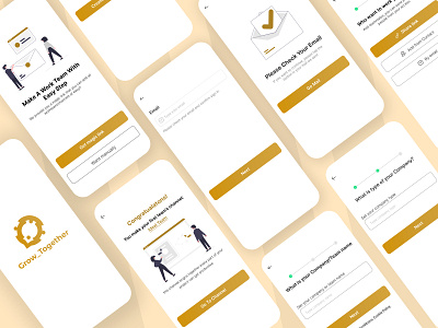 Messaging App UI Design by Aman Ullah on Dribbble