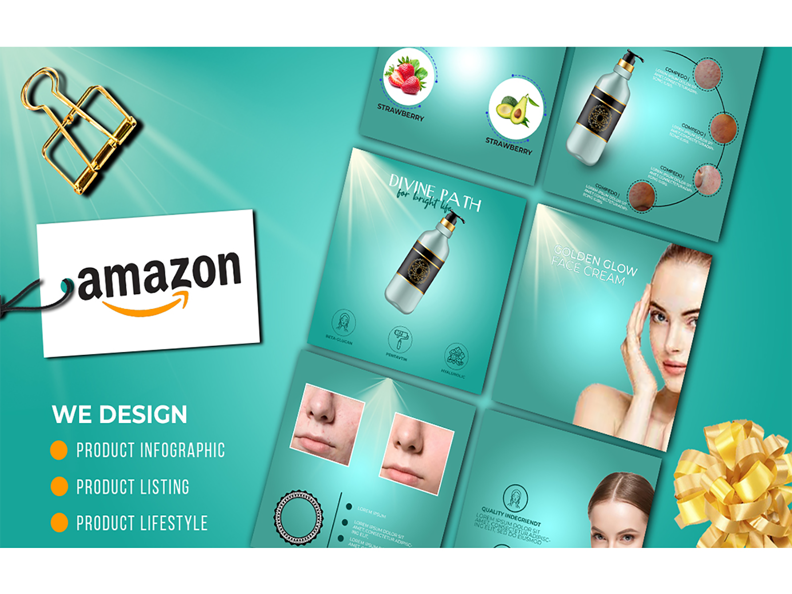 Amazon Infographic by Muhammad Awais Naveed on Dribbble
