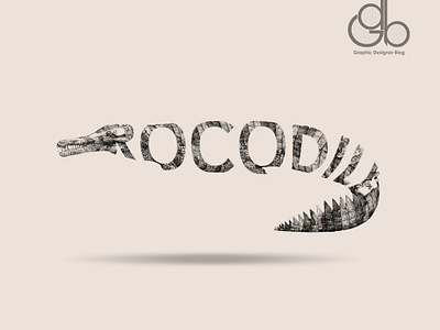 Create Crocodile Text Effect In Photoshop by The Lucky Video on Dribbble