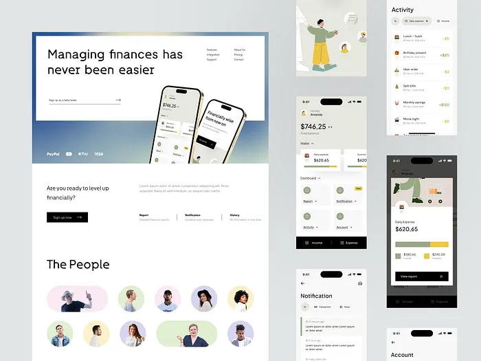 Expense Tracker designs, themes, templates and downloadable graphic ...