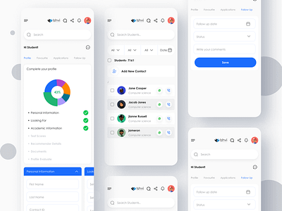 Ishvi Educational App Re-design by Ilias Miah on Dribbble