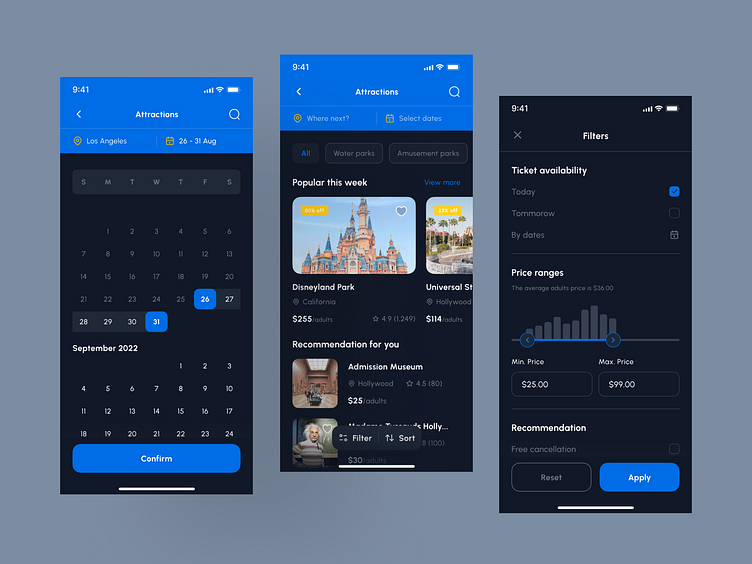Traveline - Travel and Lifestyle App UI Kit by Uxerflow UI/UX on Dribbble