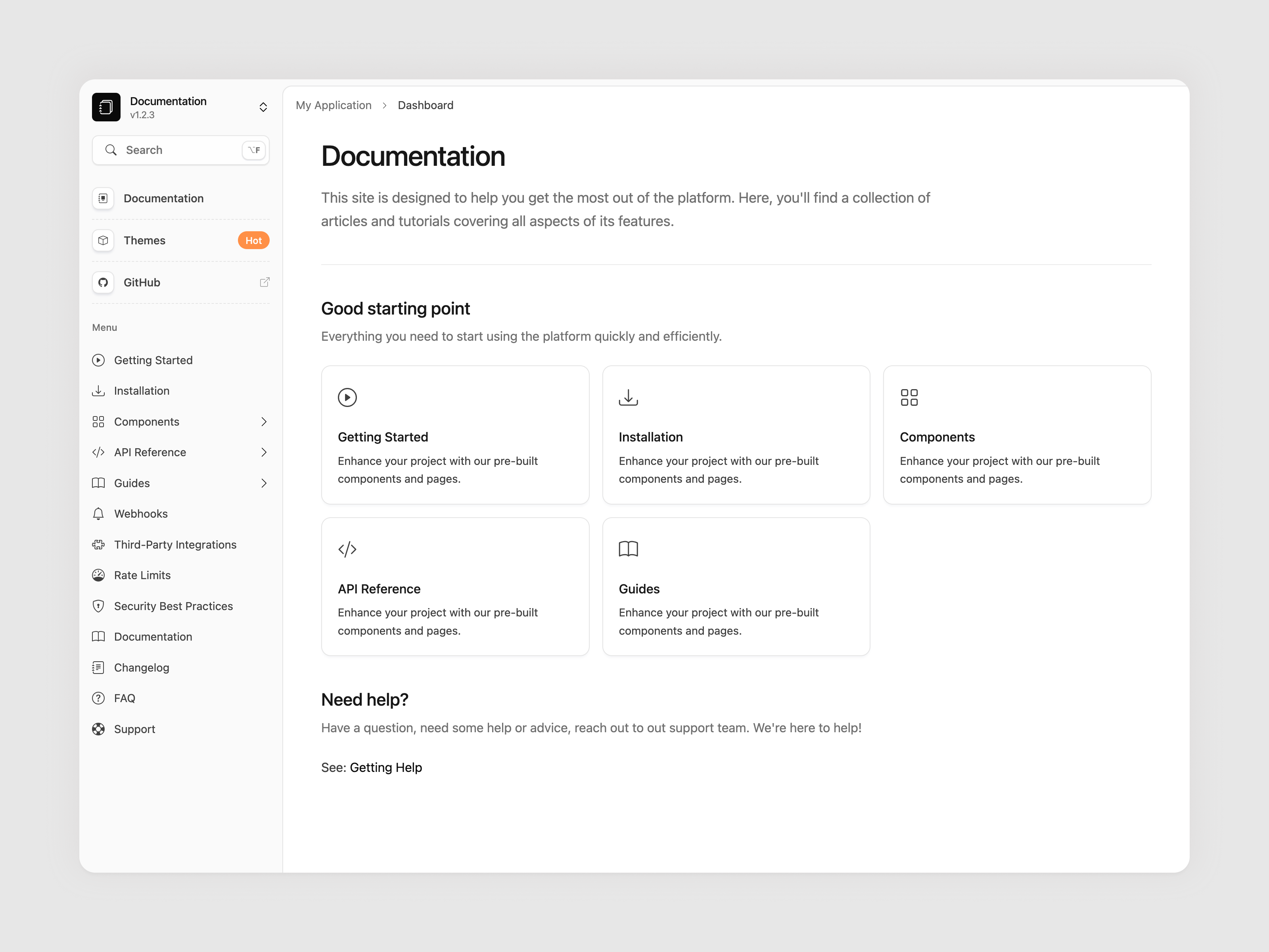 Webpixels : Modern Docs Homepage by Webpixels on Dribbble
