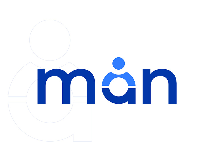 man logo by Md. Sohel Rana on Dribbble