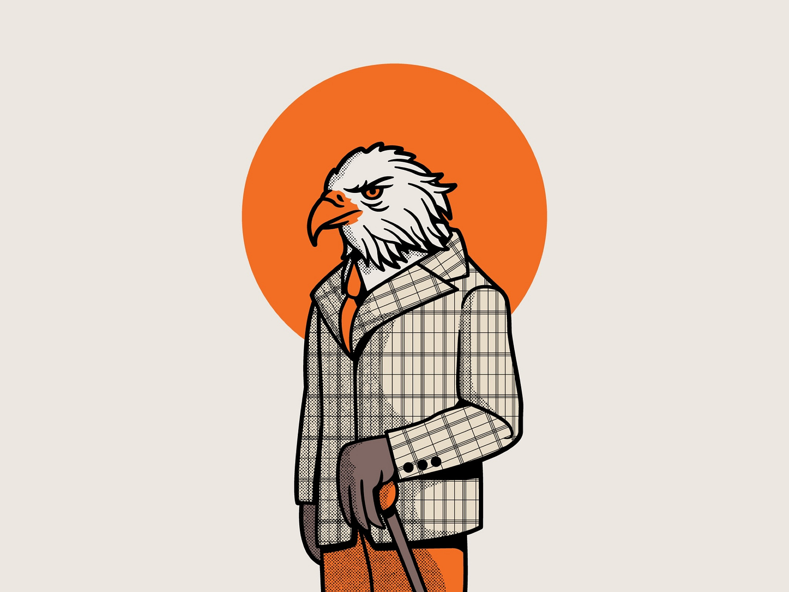 Eagle Gentlemen by Jessie Maisonneuve on Dribbble