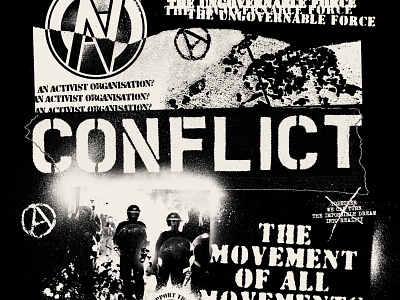 Conflict - Movement Collage by Brian Morgante on Dribbble